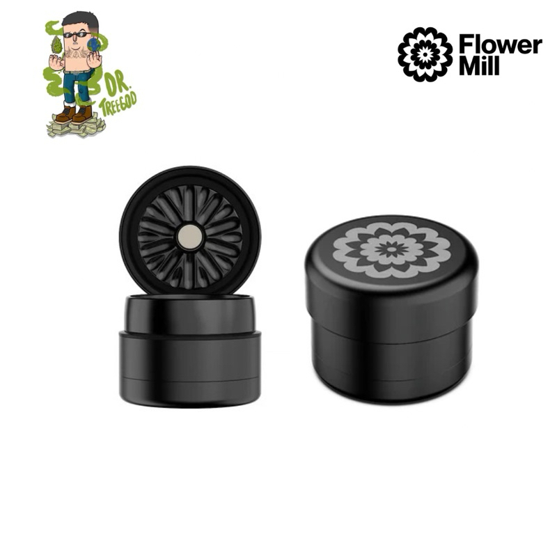 Flower Mill Grinder - Next Gen Premium 2.0" Aluminum | Shopee Thailand