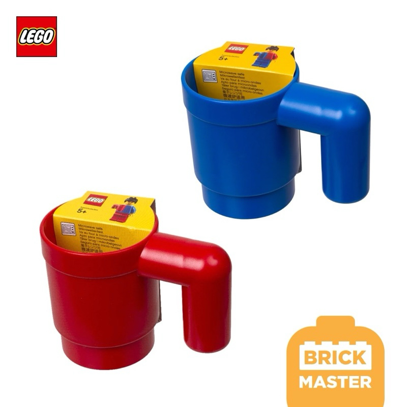 Lego : Upscaled Mug มี 2 สี สีแดง สีน้ำเงิน แก้วน้ำ ใช้ได้จริง แก้วมัก ...