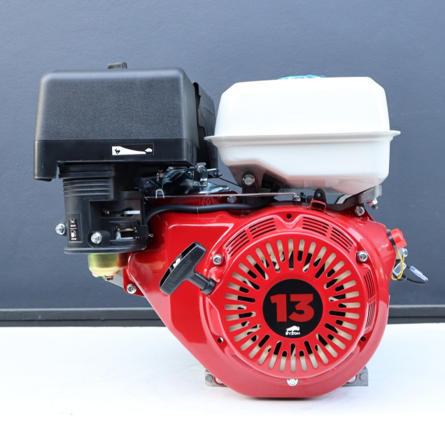เครื่องยนต์เบนซิน BYZON 13 HP สีแดง เครื่องยนต์เบนซิน 4 จังหวะ ประหยัดน้ำมัน รุ่นธรรมดา ส่งตรง ...