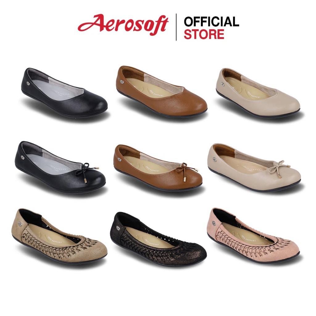 Aerosoft (Clearance Sale) รองเท้าคัชชู รุ่น CW308C/CW309C/CW3040C | Shopee Thailand