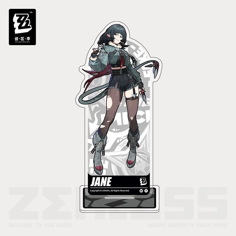 [ พร้อมส่ง / Official ] Zenless Zone Zero Standee - Unknown Faction ZZZ ...