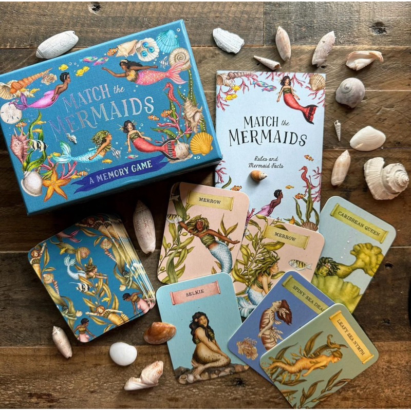 Match the Mermaids: A Memory Game (A Natural History) | Shopee Thailand
