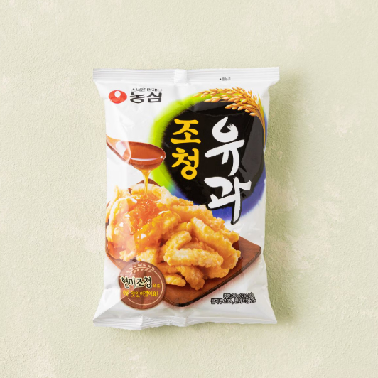 โจชองยูกวา ขนมอบกรอบเคลือบน้ำผึ้ง NONGSHIM JOCHEONG YUKWA 농심 조청유과 ...