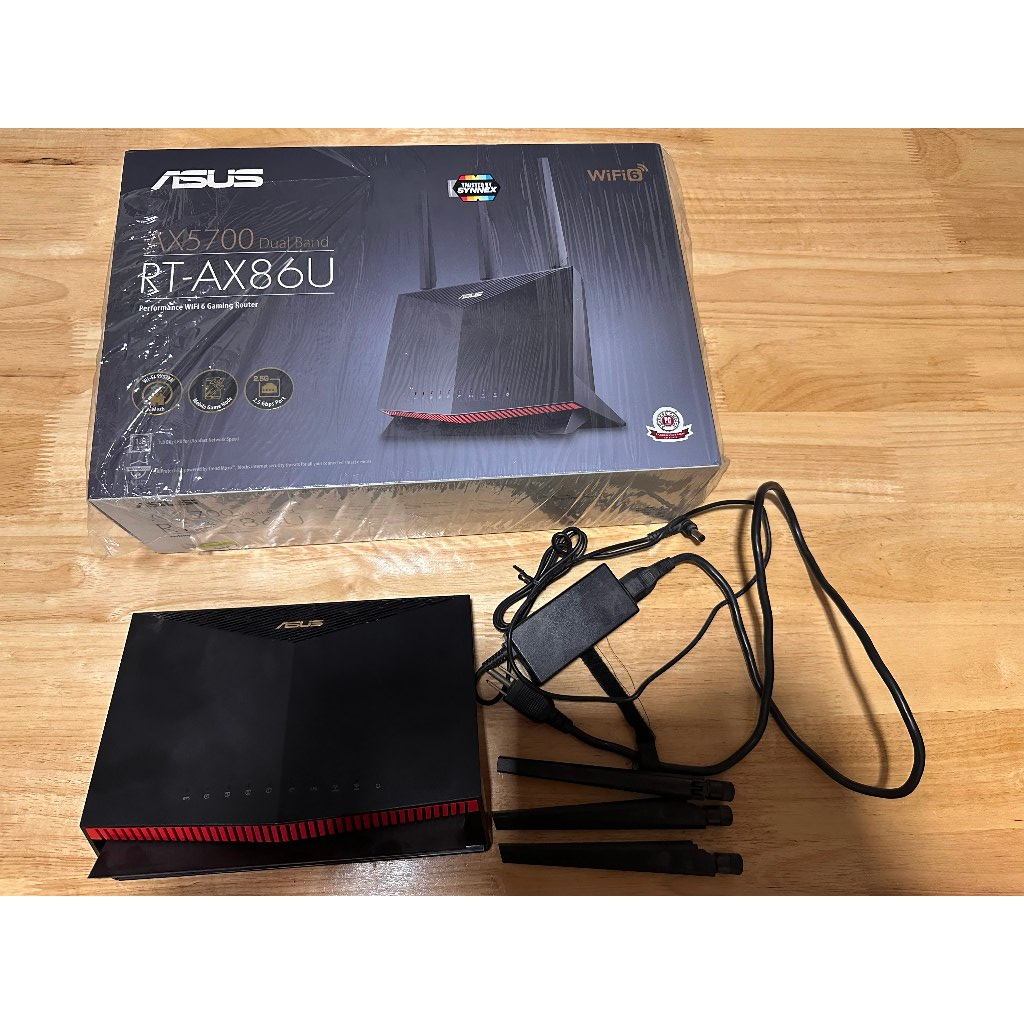 ASUS RT-AX86U (AX5700) Dual Band WiFi 6 Extendable Gaming Router ...