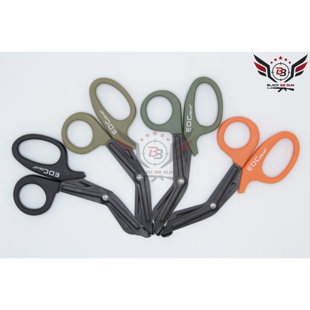 กรรไกรแพทย์สนามแบบหนา กรรไกรกู้ชีพ ตัดกางเกง (Tactical EDC Scissor ...