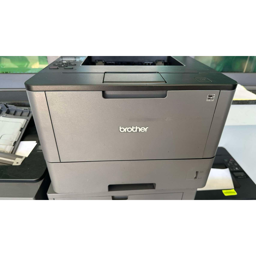 เครื่องปริ้นเลเซอร์ Printer Brother HL-L5100DN ขาว-ดำ หมึกเดิมมีอยู่ ...