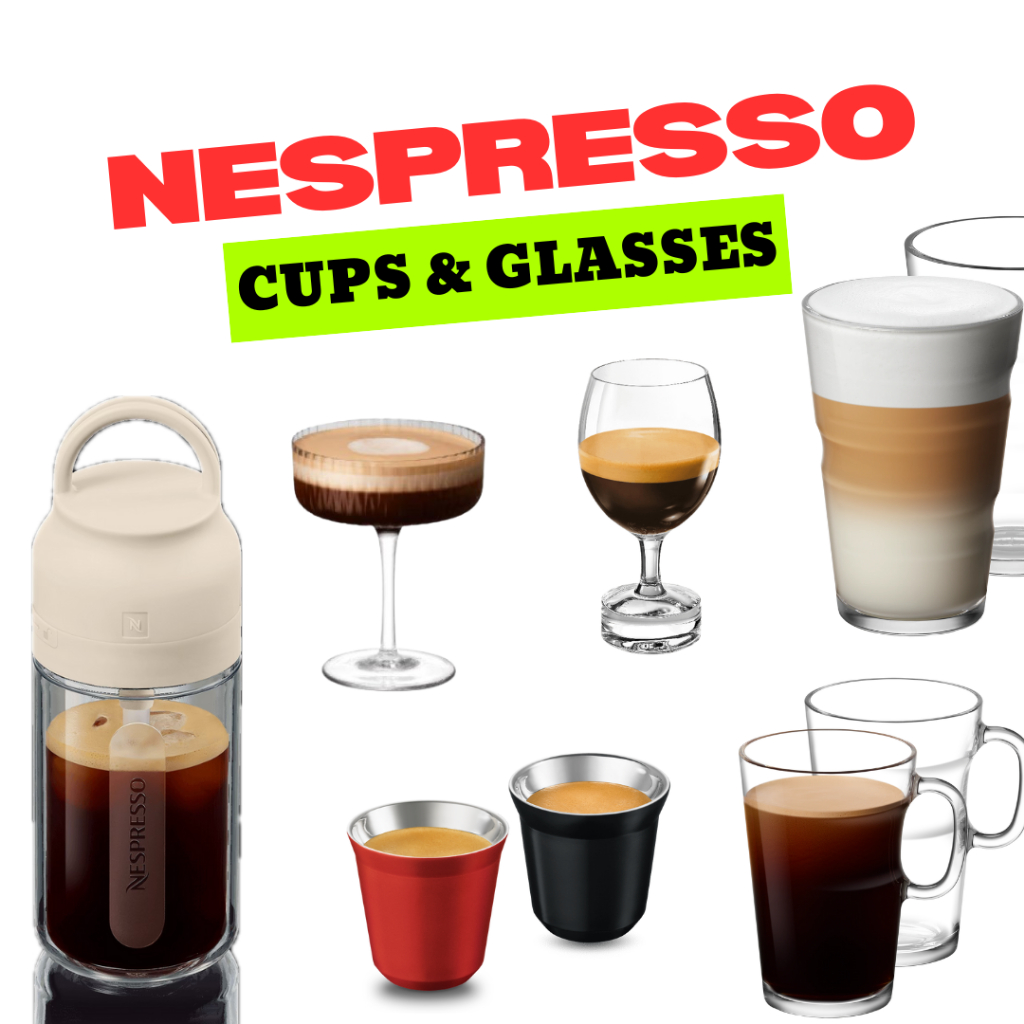 Nespresso Cup , Mug, Bottle and Accessories แก้ว ถาดน้ำแข็ง ขวดแก้วน้ำ ...