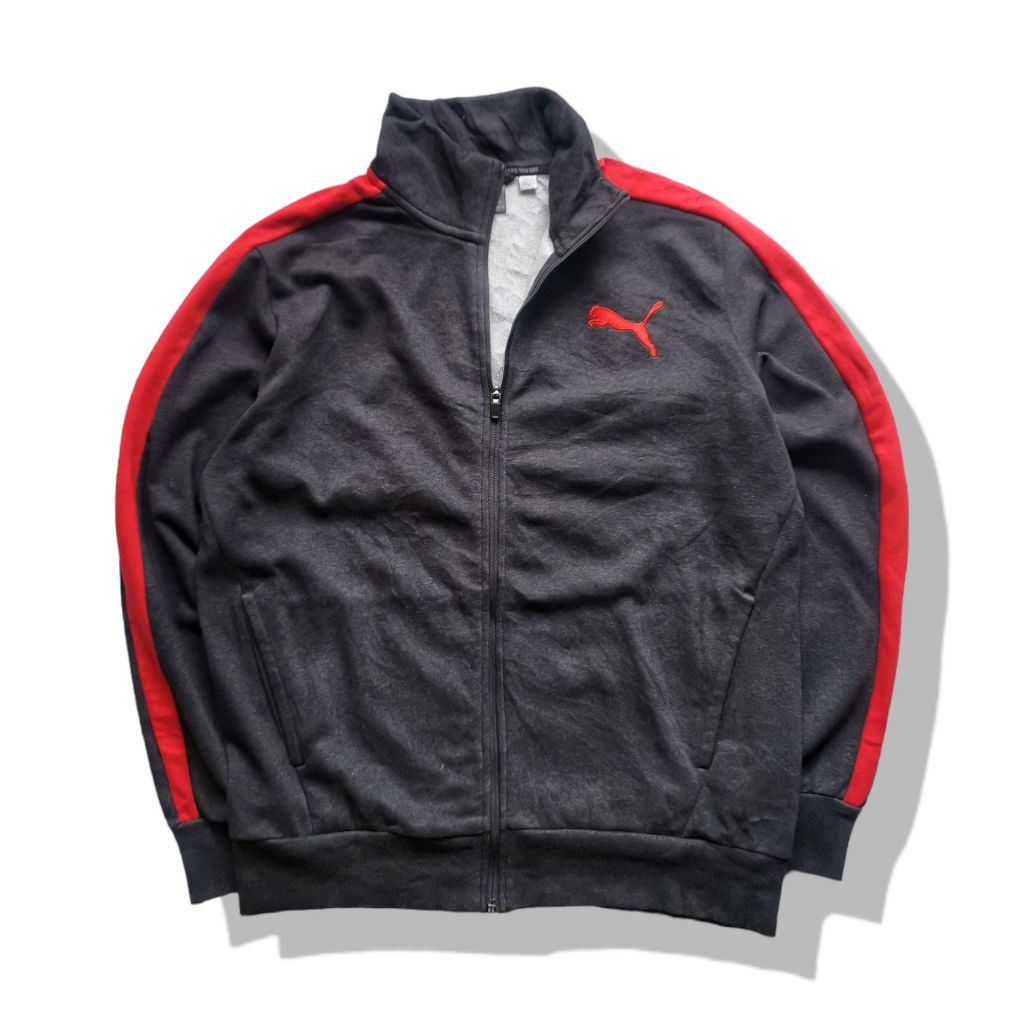 Puma Full Zipper Jacket รอบอก 46” | Shopee Thailand
