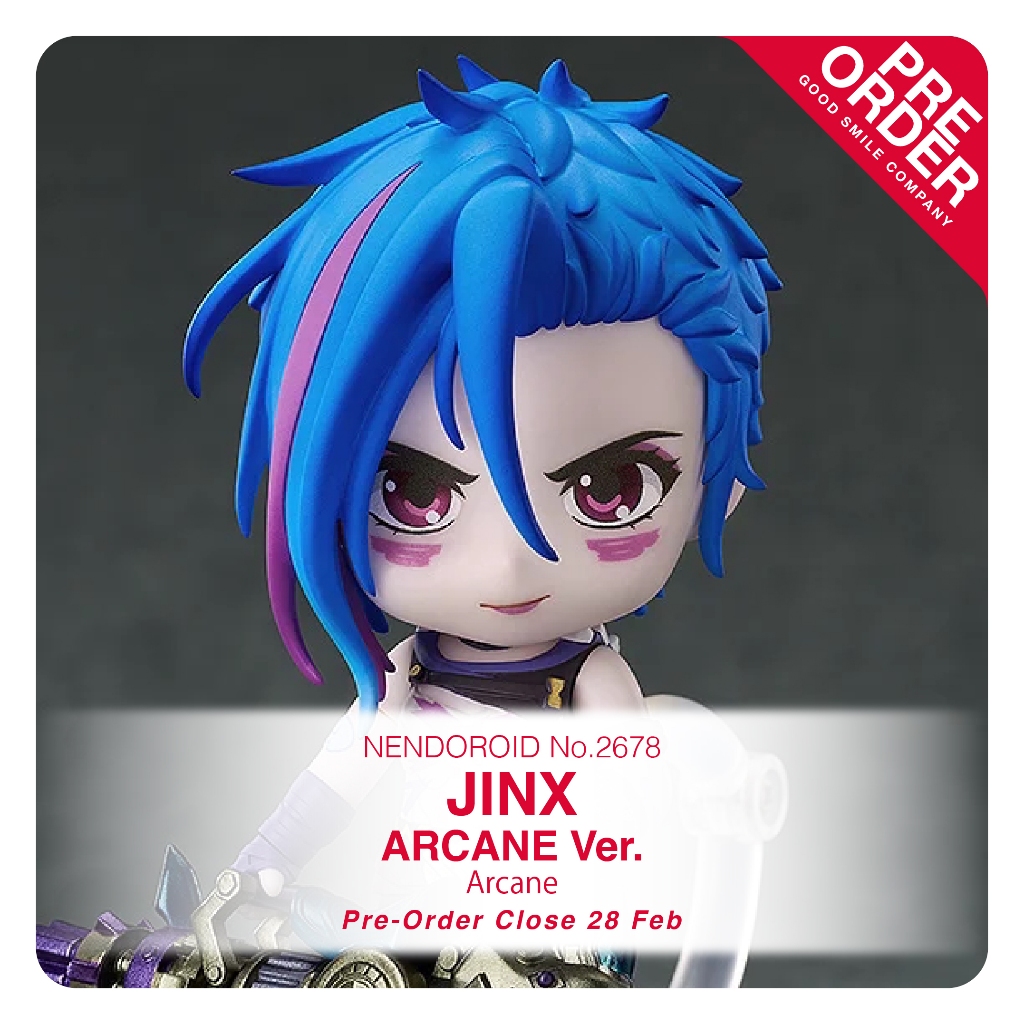 [PreOrder] No.2678 Nendoroid - Arcane_Jinx (Arcane Ver.) | Shopee Thailand