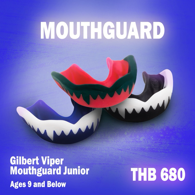 Mouth Guard Junior, Gilbert Viper Mouth Guard Junior, Protection, Rugby ...