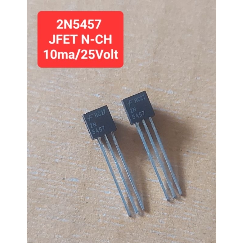 2N5457 JFET N-CH 10ma/25Volt (ราคาตัวละ) | Shopee Thailand