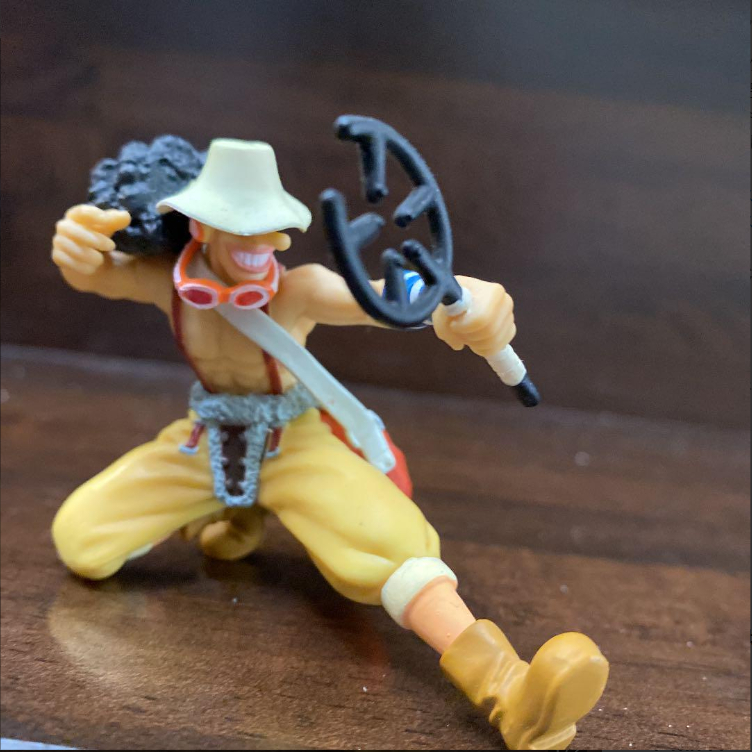 BANDAI Usopp Sogeking Figure One Piece Attack Motions Become a Hero แท้ ...