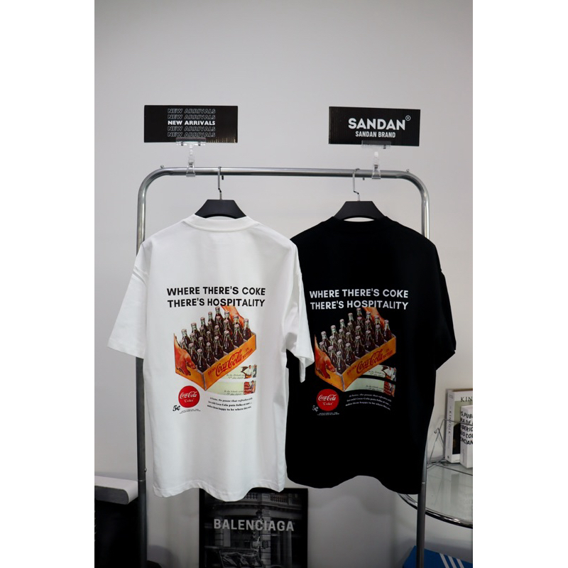 Sandan Oversize T-Shirt Cotton100% (เสื้อยืดทรง Oversize ของแท้) ลาย ...