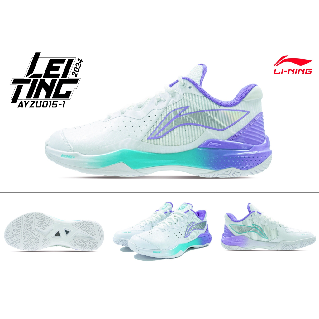 LI-NING รองเท้าแบดมินตัน LI-NING THUNDER AYZU015-1S | Shopee Thailand