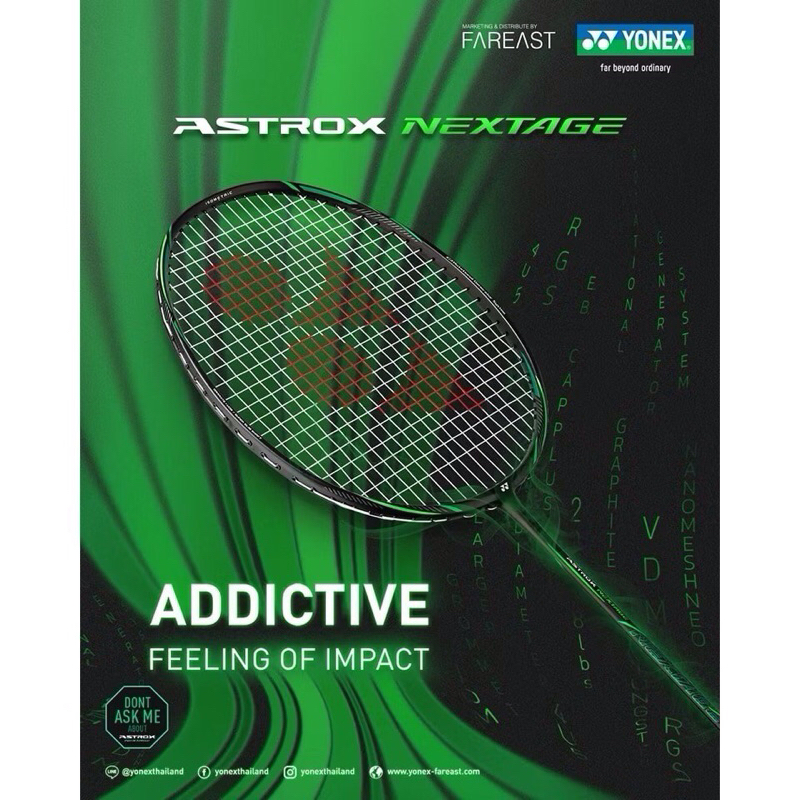 🐠YONEX ไม้แบดมินตัน BADMINTON RACKET | ASTROX NEXTAGE | Shopee Thailand