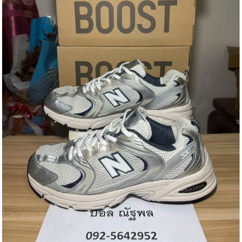 New balance 43/27.5 Silver | Shopee Thailand