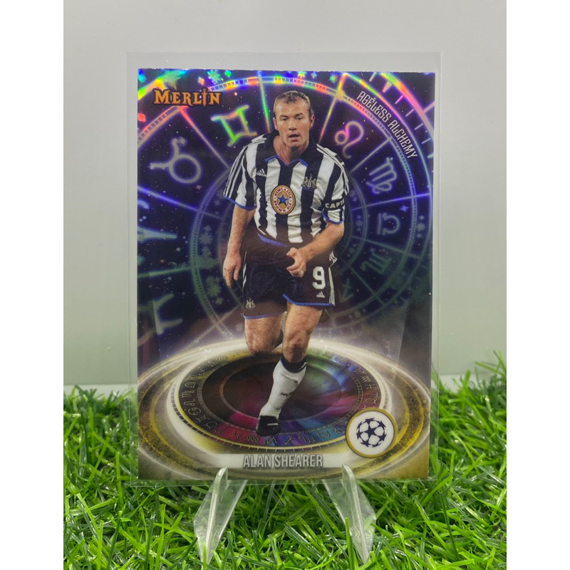 การ์ดฟุตบอล Alan Shearer Ageless Alchemy #AA-18 2023-24 Topps Merlin ...