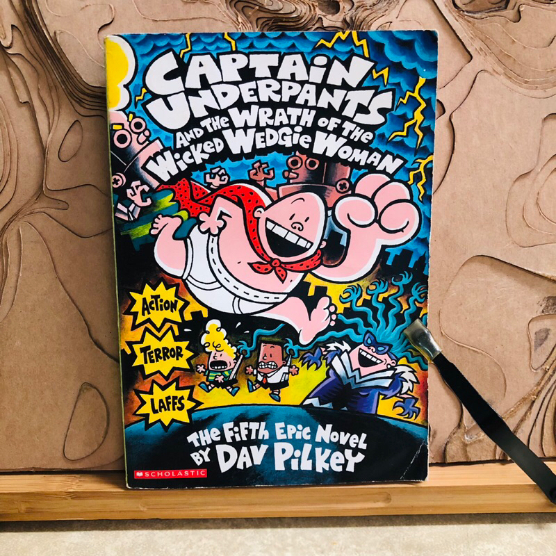 ต760 CAPTAIN UNDERPANTS AND THE WRATH OF THE Wicked WEDGie WOMAN ...