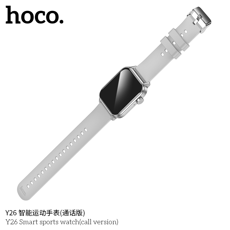 นาฬิกาSmart sports BT5.0 กันน้ำ IPX4 64MB,32MB ความจุ 230mAh ใช้งานนาน 3-7 วัน HOCO Y26,Y27 ...
