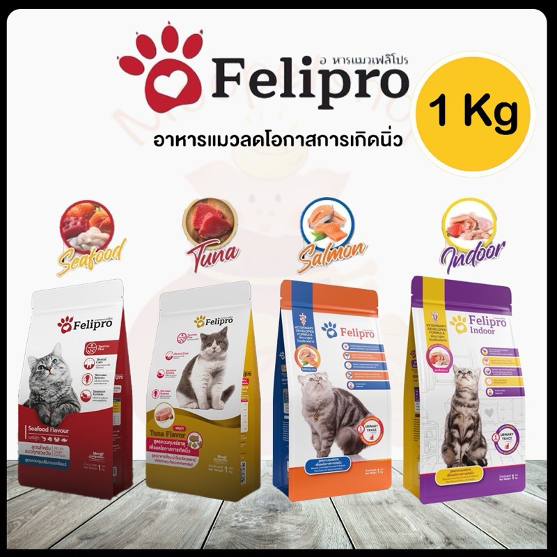 Felipro 1 kg มี4 สูตร สูตรควบคุมเค็มและสูตรลดการเกิดนิ่ว | Shopee Thailand