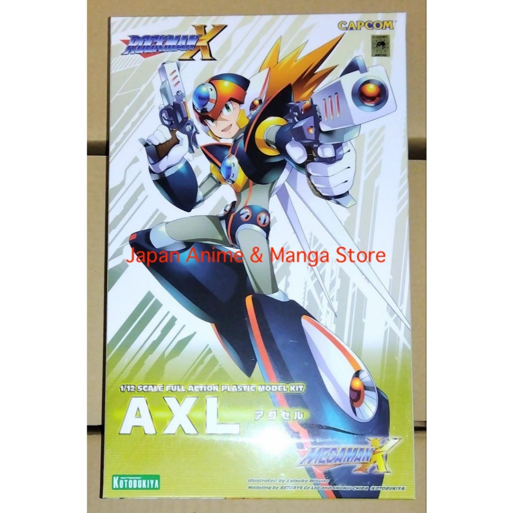 Kotobukiya Rockman Megaman X Axl Axel 150mm Plastic model kit Action ...