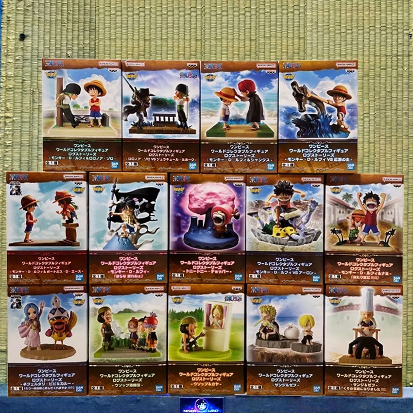 BANDAI BANPRESTO FIGURE: WORLD COLLECTIBLE FIGURE LOG STORIES ...