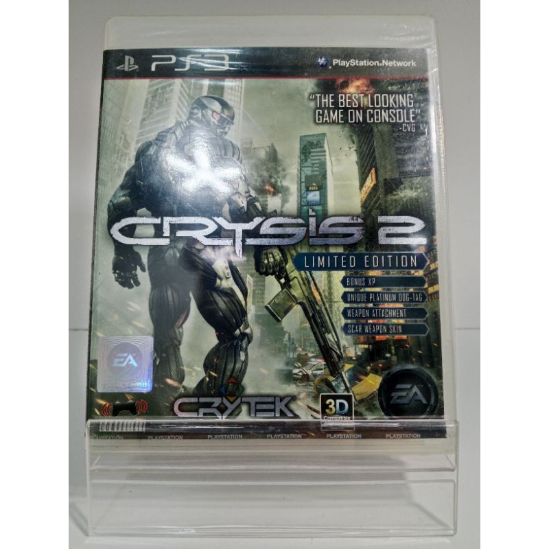 แผ่นเกมส์ Ps3 (มือ 1) - Crysis 2 : Limited Edition (Playstation 3) (อังกฤษ) Brand new | Shopee ...