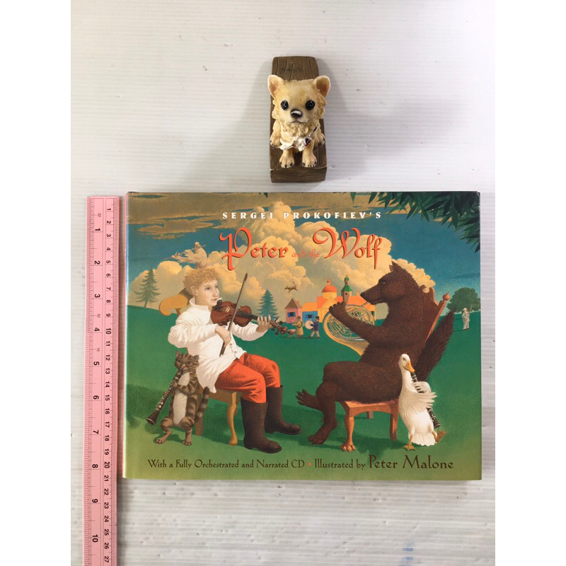 Peter and the wolf By Sergei Prokofiev’s หนังสือภาษาอังกฤษปกแข็ง (มือ ...