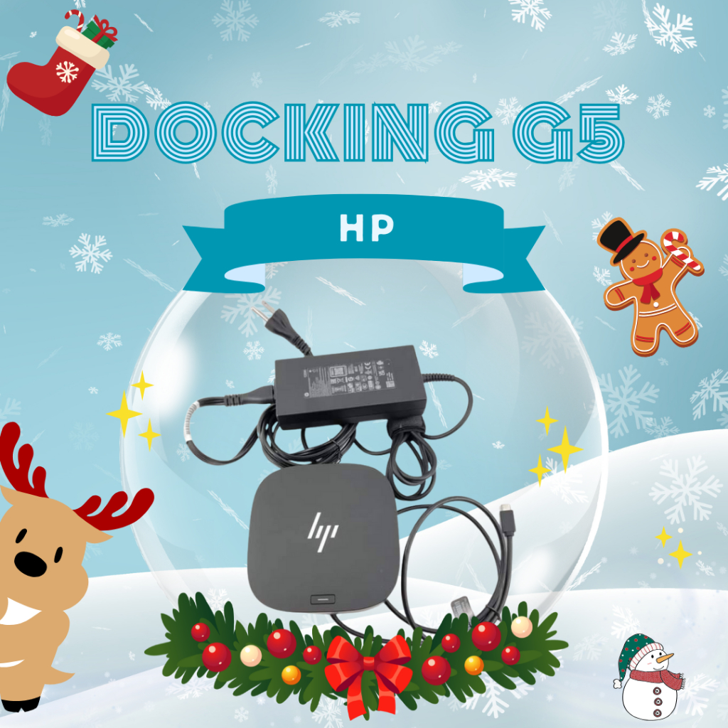 HP USB-C G5 Universal Docking Station มือสองสภาพดีใช้งานได้ปกติ ...