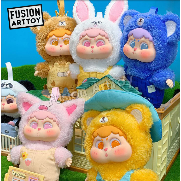 (แบบจุ่ม) Cute baby Dudu plush พวงกุญแจ ของแท้ 100% Fusion ArtToy ...