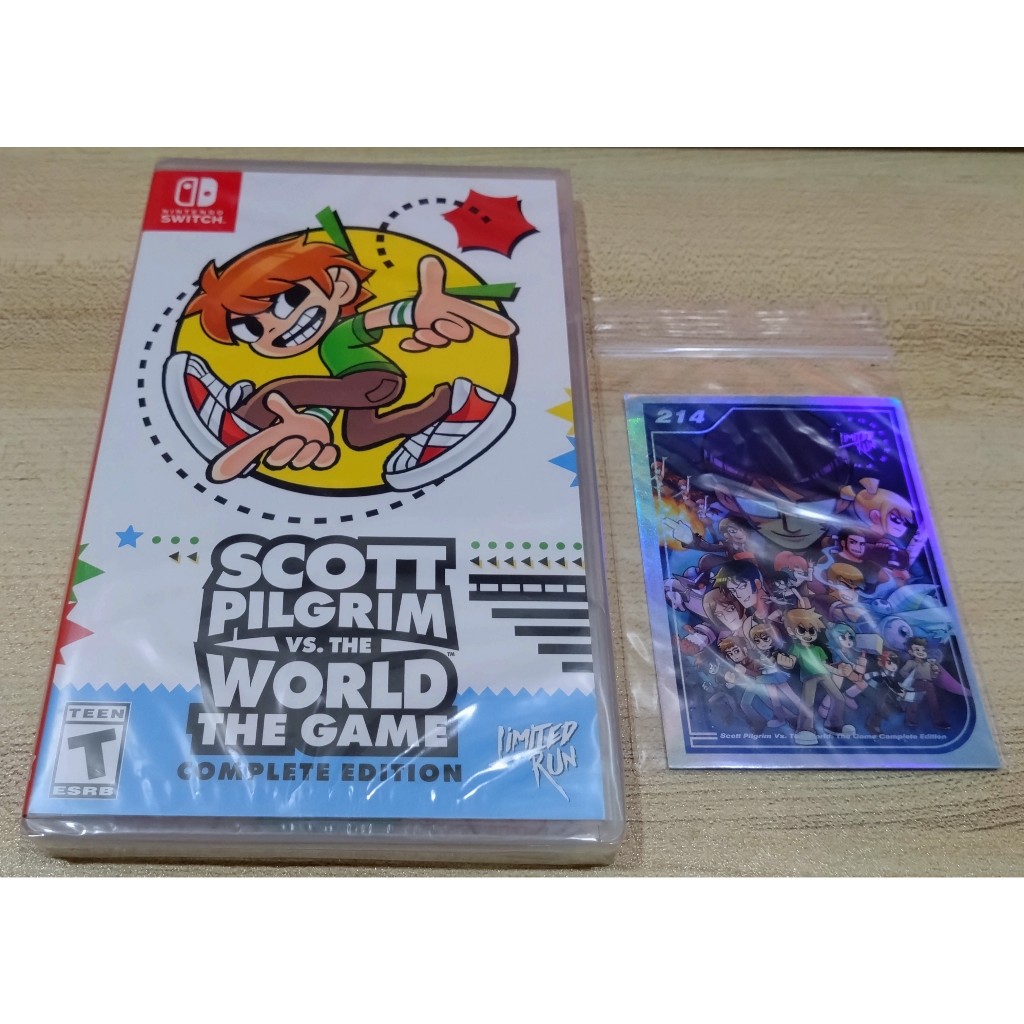 มือ1 Scott Pilgrim vs. the World The Game with Trading Card USA Version ...