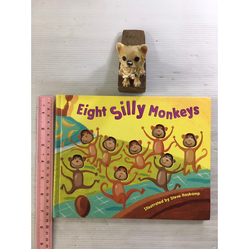 Eight Silly Monkeys หนังสือภาษาอังกฤษ (มือสอง) Boardbook | Shopee Thailand