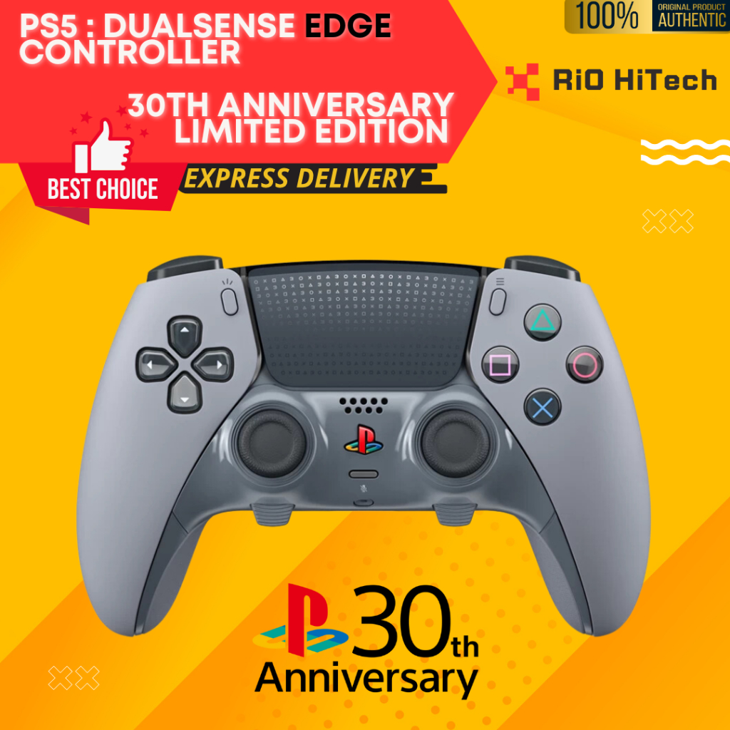 DualSense Edge Wireless Controller - 30th Anniversary Limited Edition ...