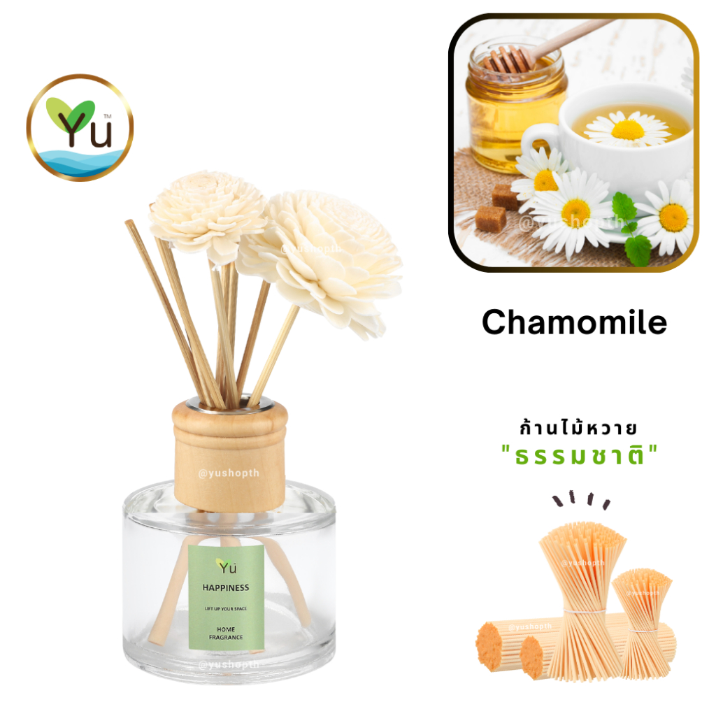 🌟 กลิ่น กลิ่น Blooming Daisy 🌟Room Diffuser 120 ml. กลิ่นคล้าย Marco ...