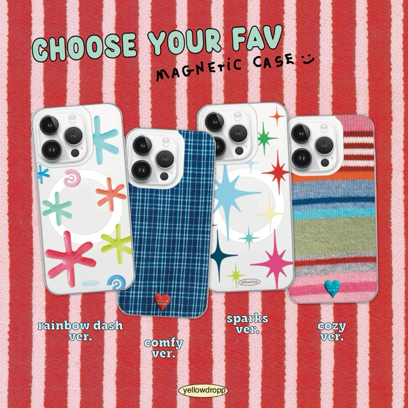 no restock! พร้อมส่ง 🩵 เคสแม่เหล็กใสกันกระแทก | Shopee Thailand