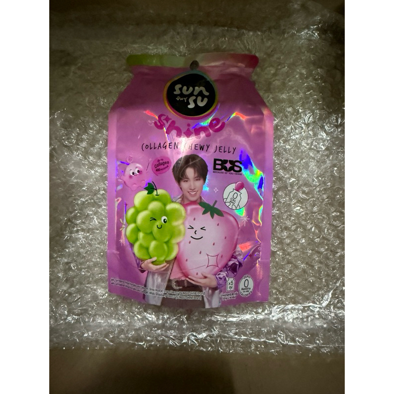 เยลลี่ซันซุ Sunsu jelly ซองเป็นของใหม่ยังไม่แกะ* ข้างในมีสุ่มการ์ด bus ...