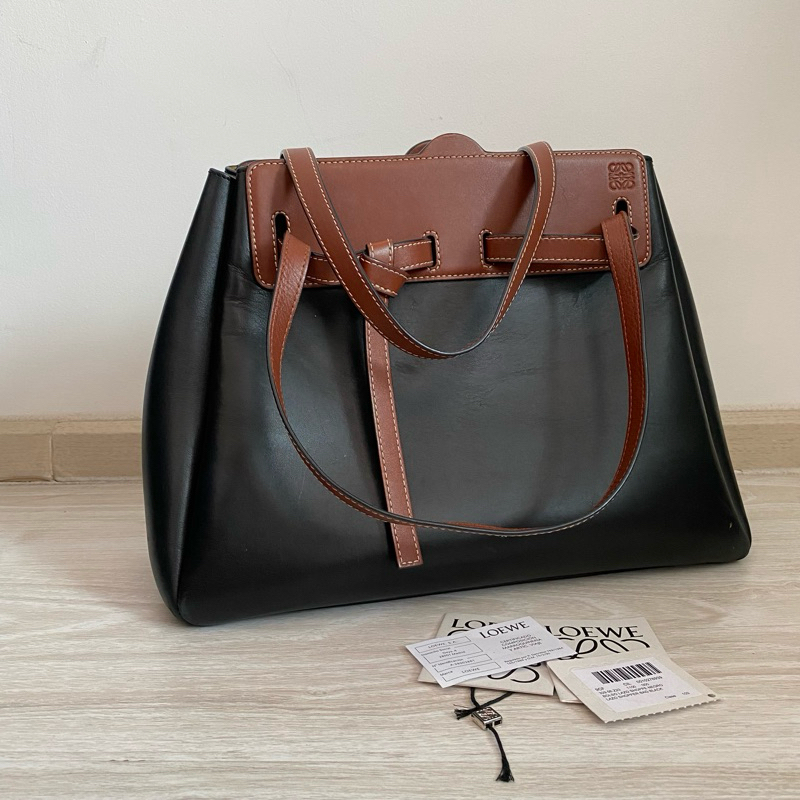 Loewe bolso lazo shopping bag 2020 | Shopee Thailand