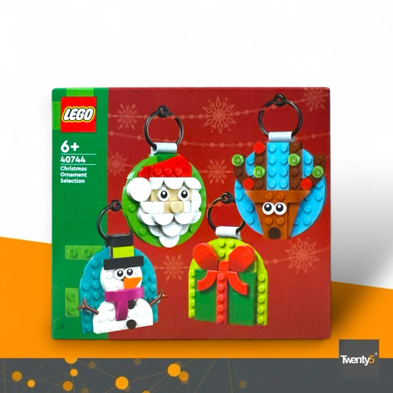 Lego 40744 Christmas Ornament Selection | Shopee Thailand
