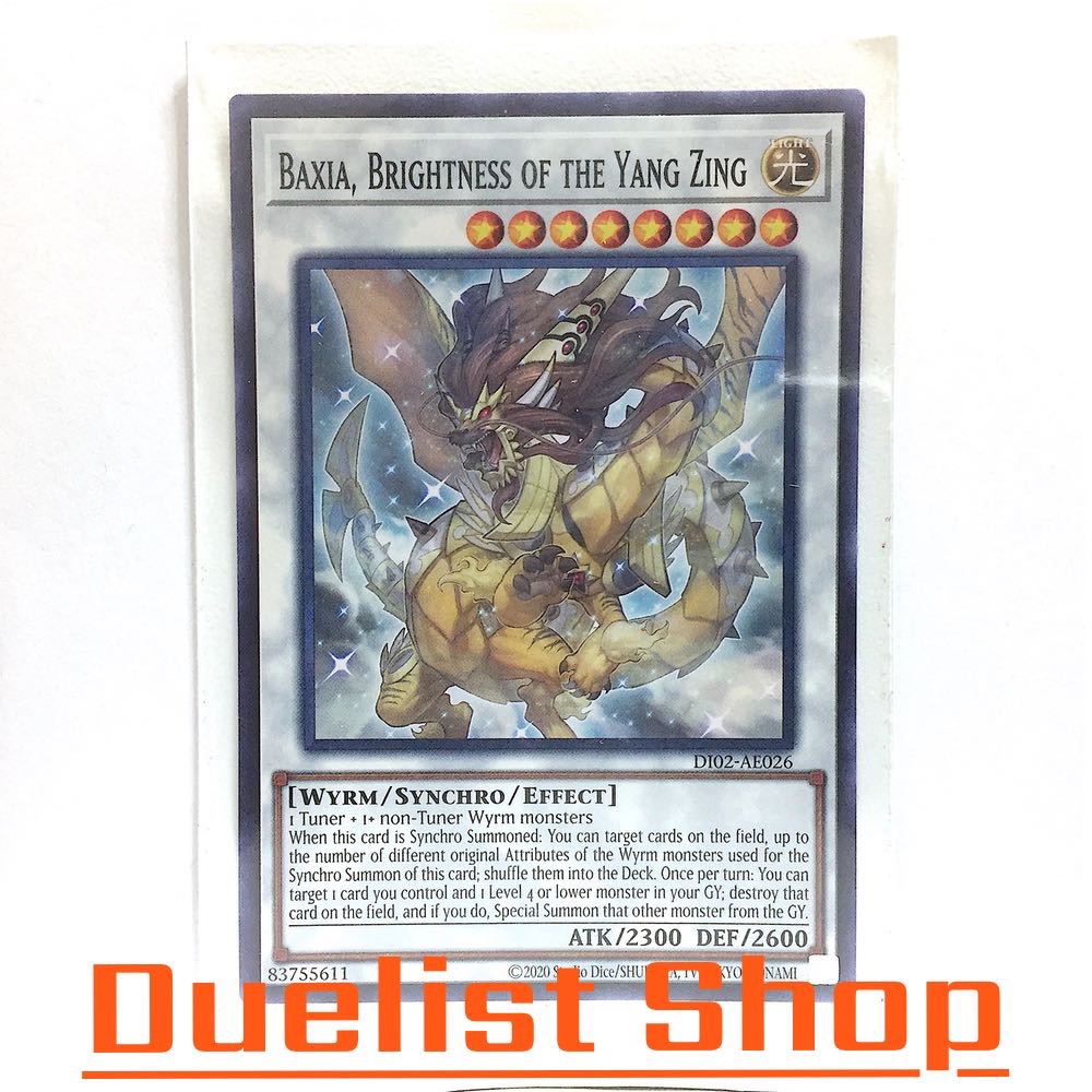 Baxia, Brightness of the Yang Zing (N) Monster Light Level8 [Wyrm ...