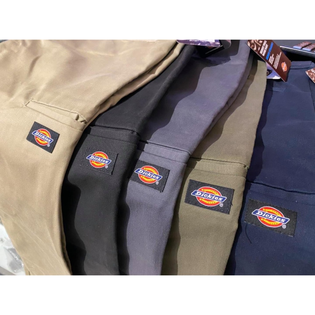 Dickies กางเกงสกินนี่ WP801 SKINNY STRAIGHT FIT WORK PANT การันตีของเเท้ 100% | Shopee Thailand