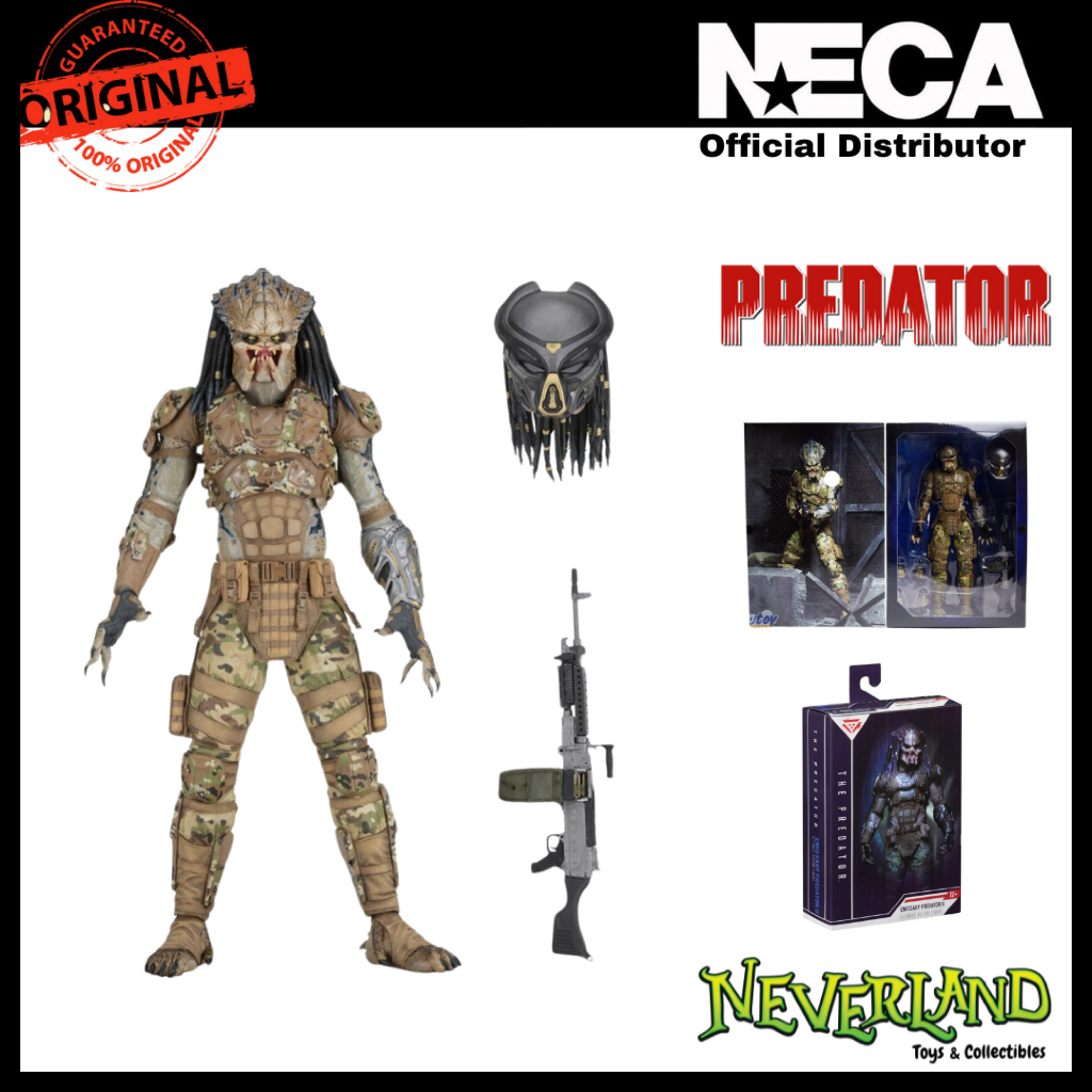 (NECA) Predator (2018) - 7" Scale Action Figure - Emissary 2 Concept ...