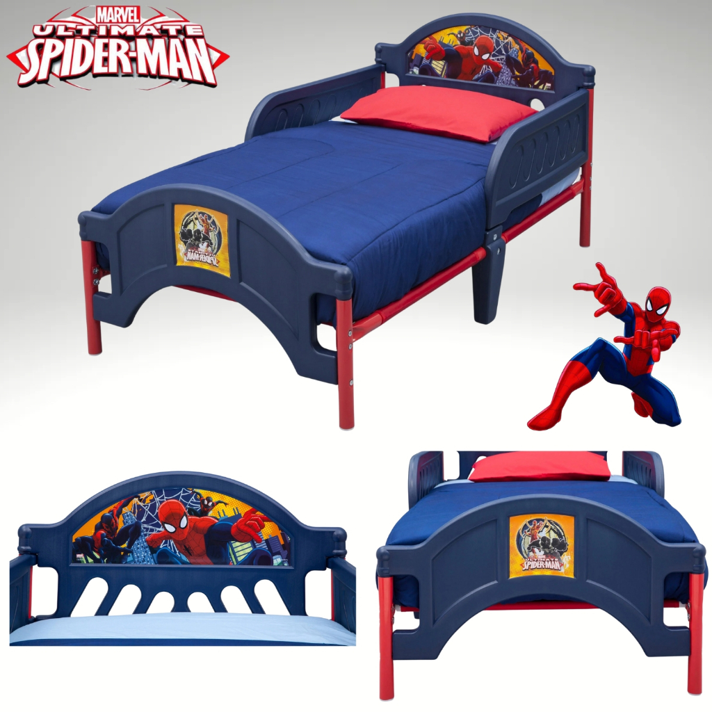 นำเข้า USA เตียงนอนเด็ก Delta Children Marvel Spider-Man Plastic ...