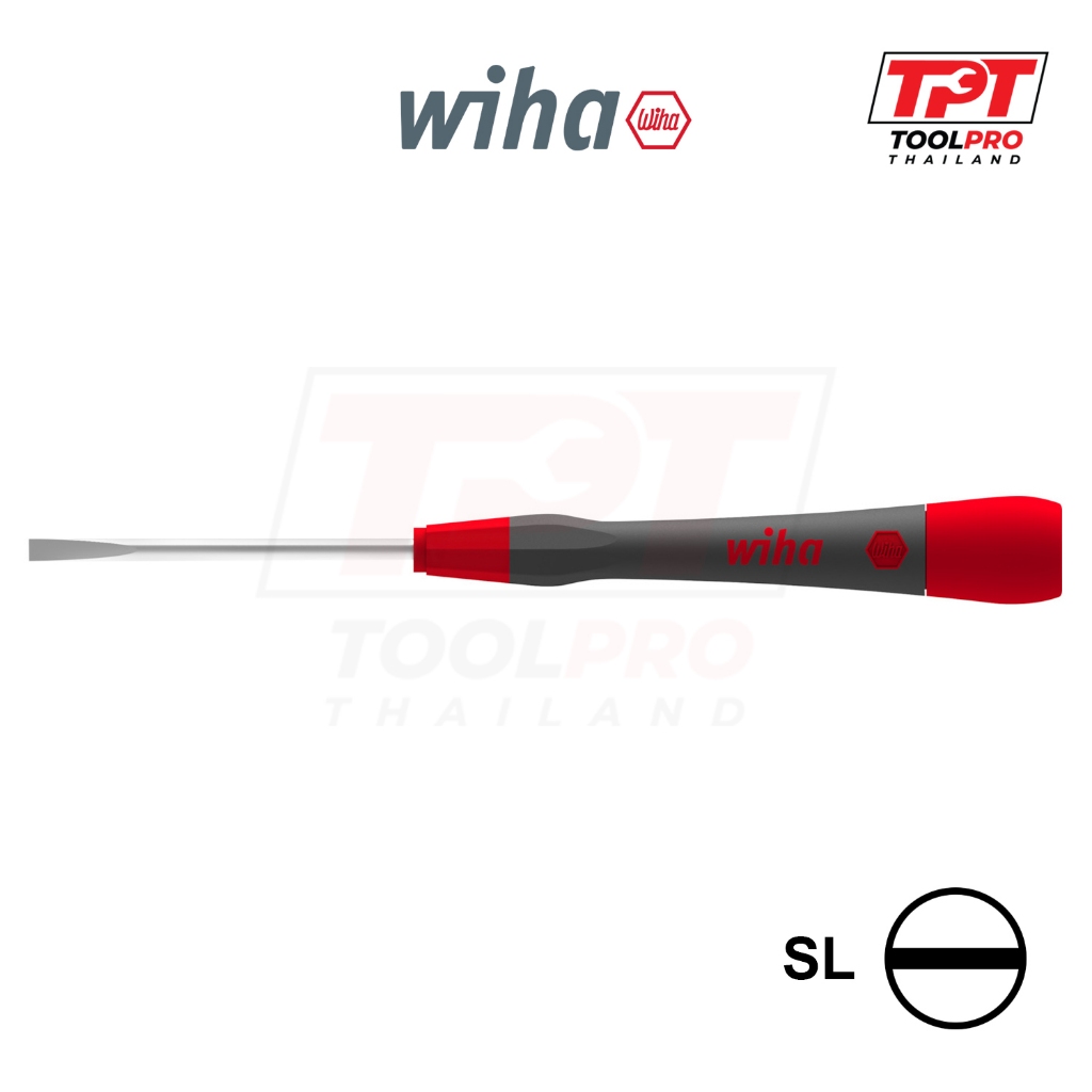 Wiha ไขควงไมโคร 260P PicoFinish Precision Slotted Screwdriver | Shopee ...