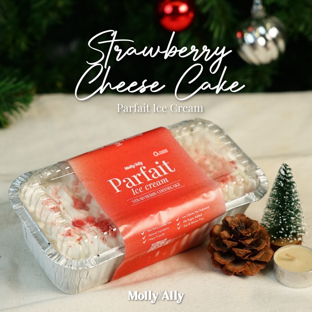 (Parfait Ice Cream) Strawberry Cheese Cake | Shopee Thailand