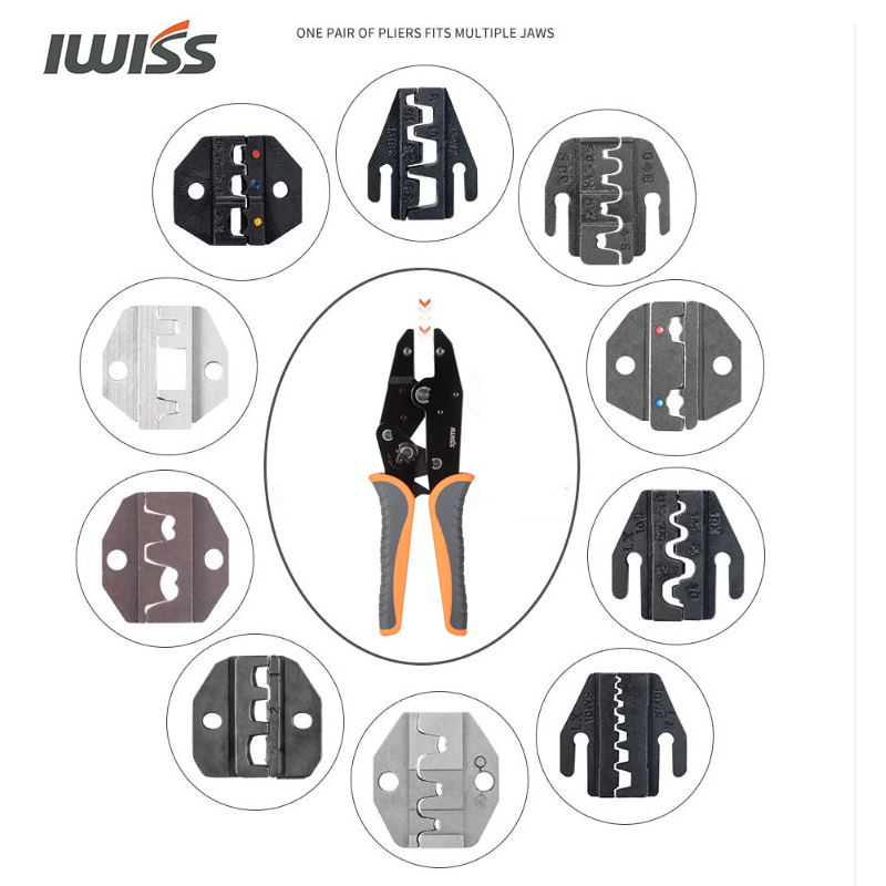 หัวคีมย้ำหางปลา อะไหล่หัวคีมย้ำ JAW IWISS ซีรีส์ IWS HS | Shopee Thailand