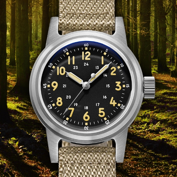 [Pre-order][ออโต้] Addiesdive AD2076 Retro Military Watch 36MM C3 AR ...