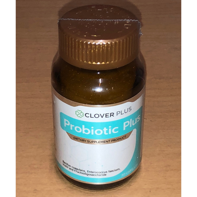 Clover Plus Probiotic Plus โพรไบโอติกส์ พลัส 30 แคปซูล | Shopee Thailand