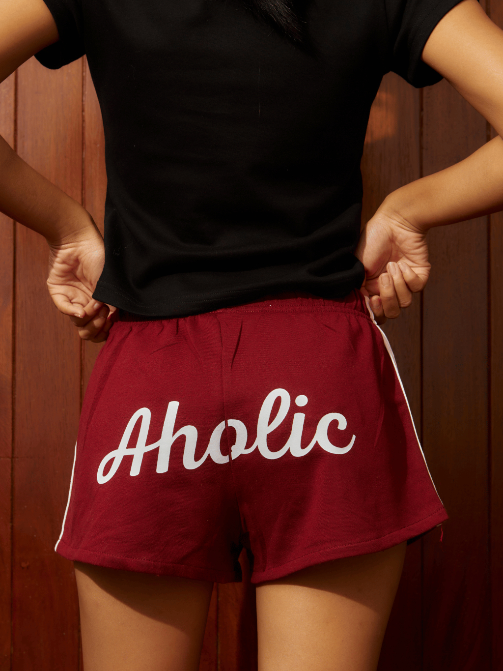 AHOLICBKK | AMERICAN SHORTS กางเกงขาสั้นสายฝอ | Shopee Thailand