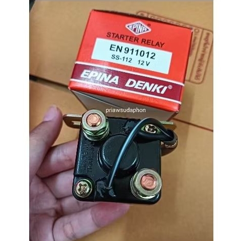 รีเลย์ช่วยสตาร์ท ตัวช่วยสตาร์ท โอโตช่วยสตาร์ท 12V EPINA (EN911012 ...