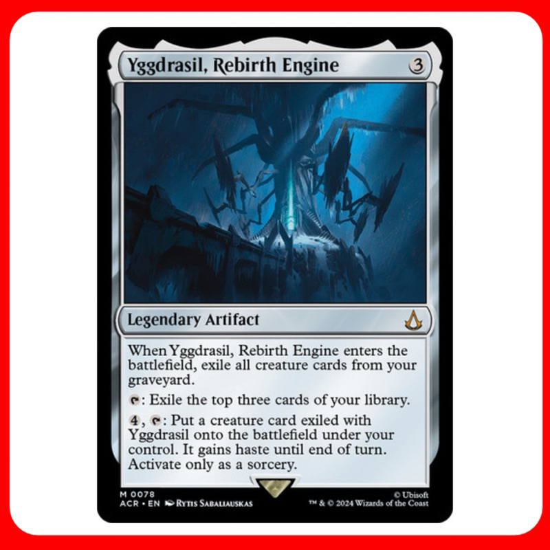 [MTG] Yggdrasil, Rebirth Engine [ARC] [ARTIFACT] [MYTHIC] [NORMAL] [ENG ...